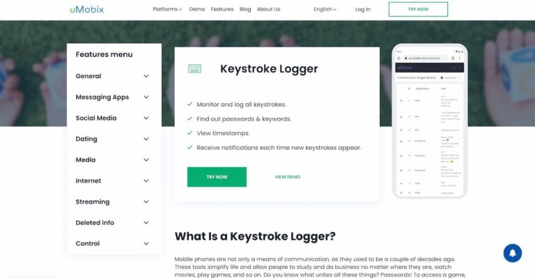 Best Remote Keylogger for Android - Top 4 Picks